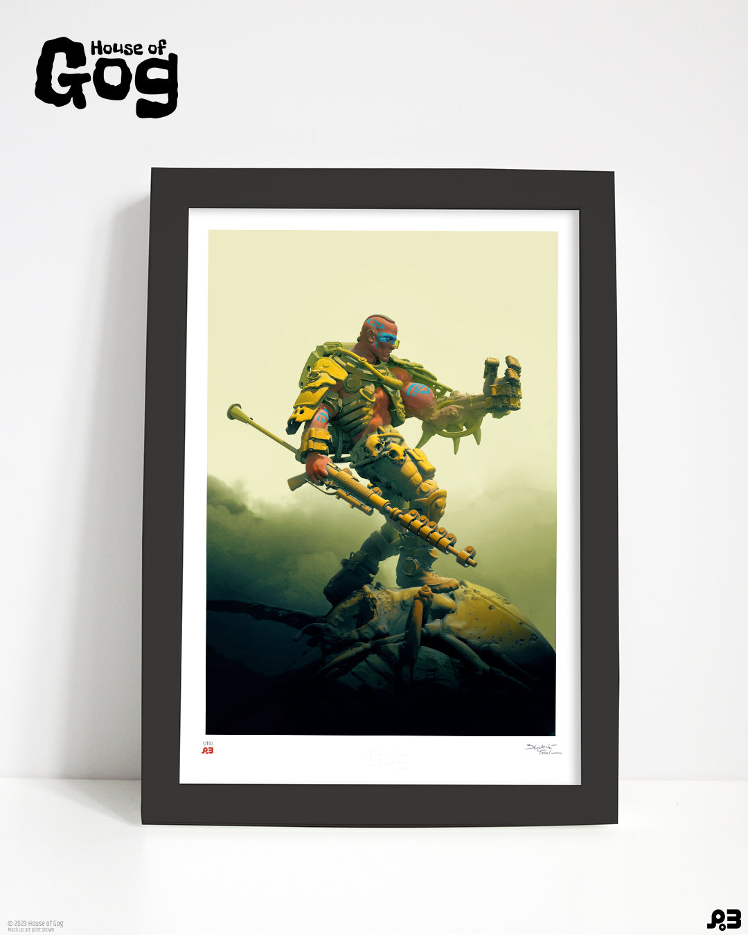 Klaw - original art print – House of Gog