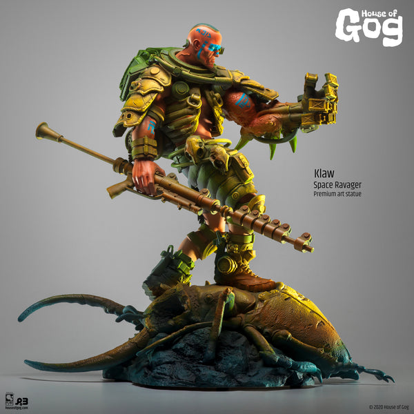 Klaw - art statue – House of Gog